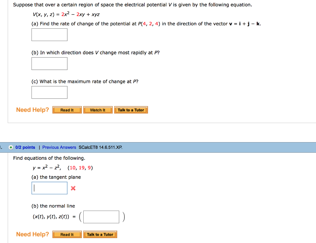 Solved Suppose that over a certain region of space the | Chegg.com