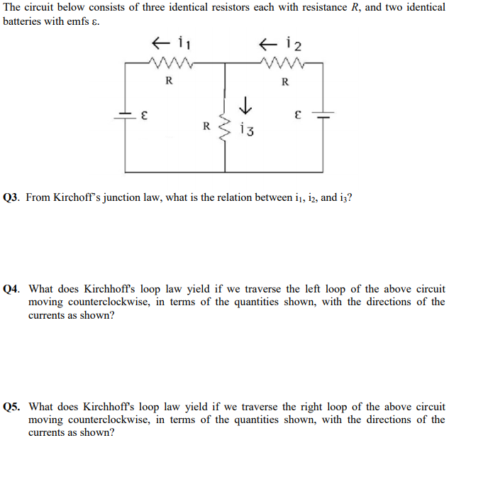 Solved The circuit below consists of three identical | Chegg.com
