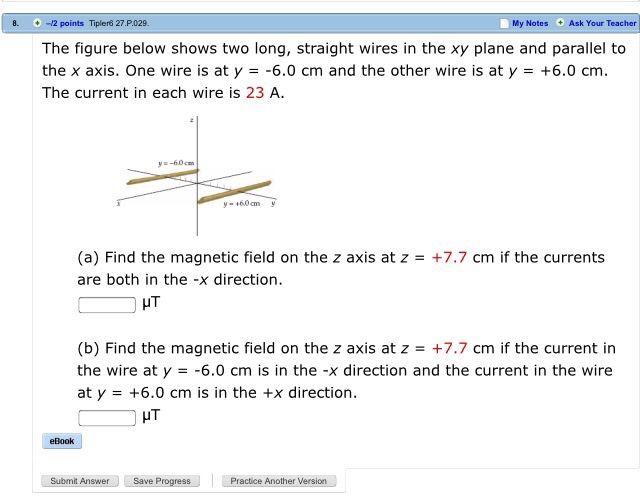 Solved The figure below shows two long, straight wires in | Chegg.com