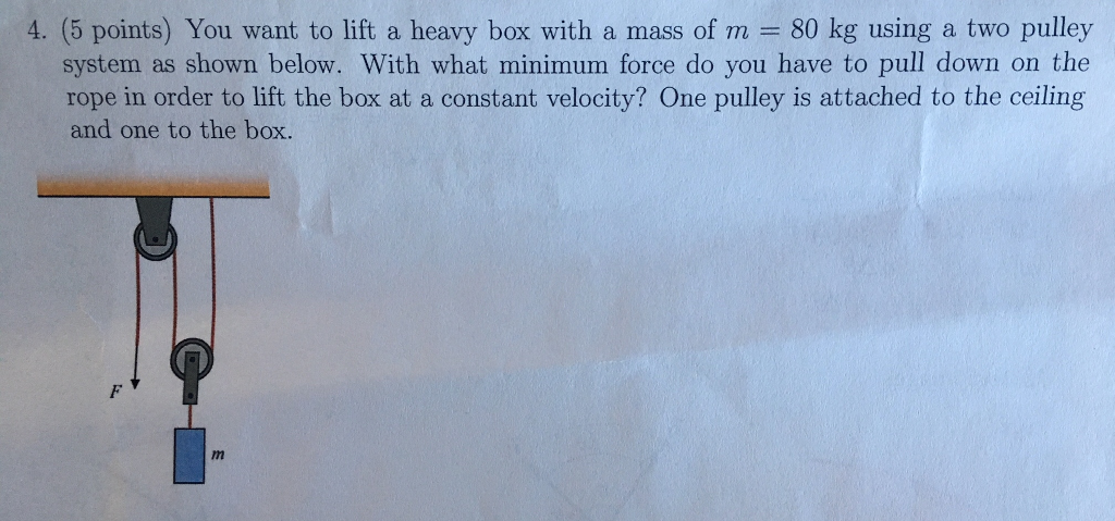How To Set Up A Two Pulley System - Design Talk