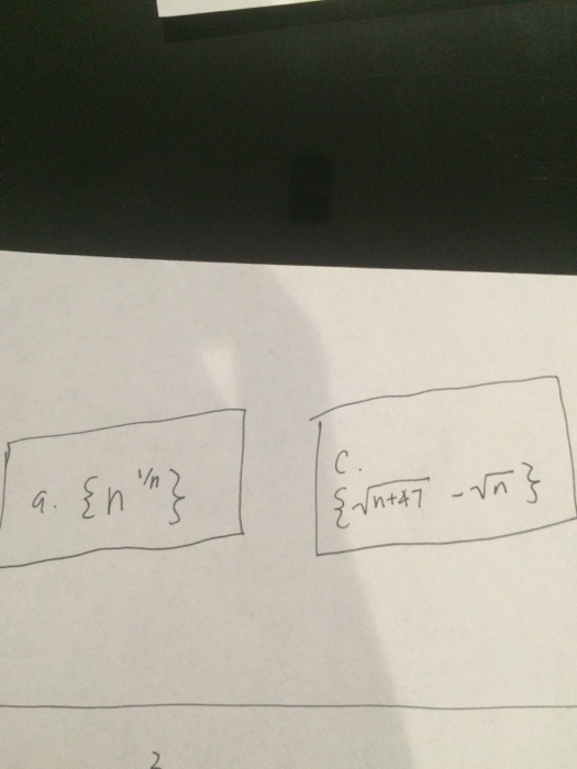 Solved determine whether the following infinite sequences | Chegg.com