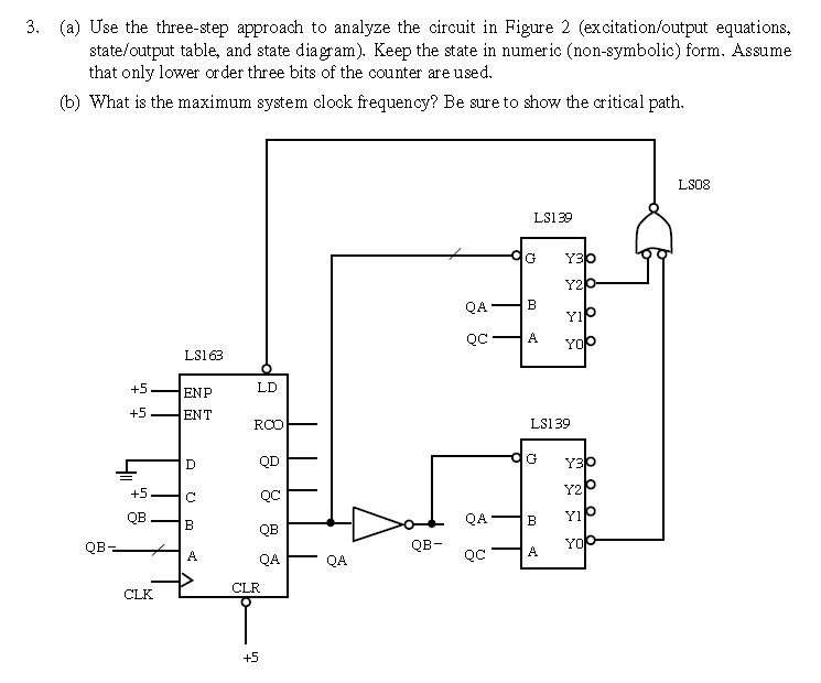 Use the three-step approach to analyze the System | Chegg.com