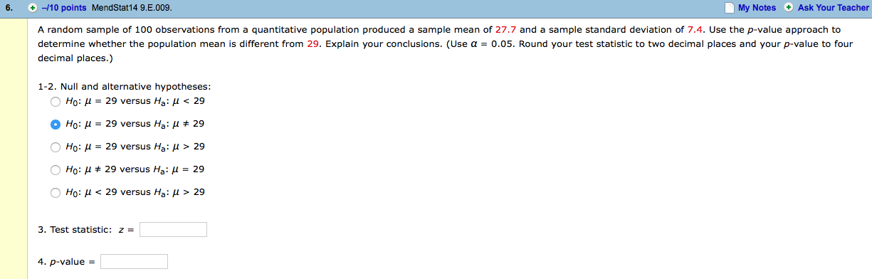 Solved A Random Sample Of 100 Observations From A