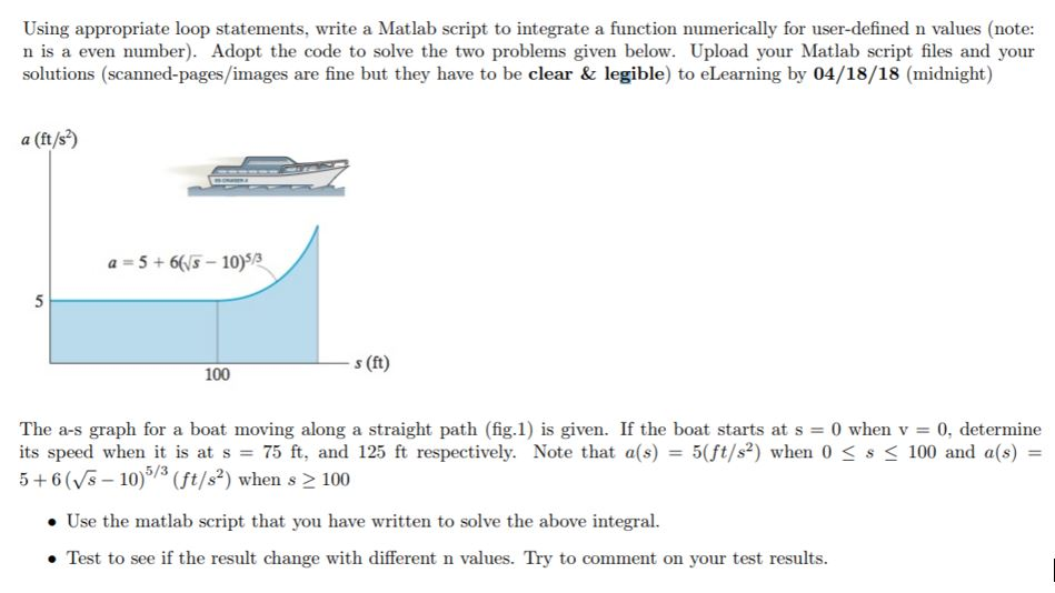 Using appropriate loop statements, write a Matlab | Chegg.com
