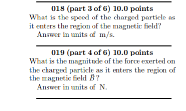 Solved 016 (part 1 of 6) 10.0 points A particle of mass | Chegg.com
