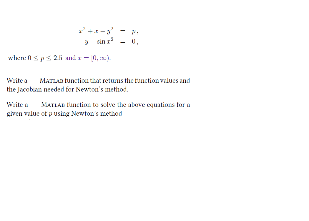 Solved The challenge is to find the intersection points of | Chegg.com