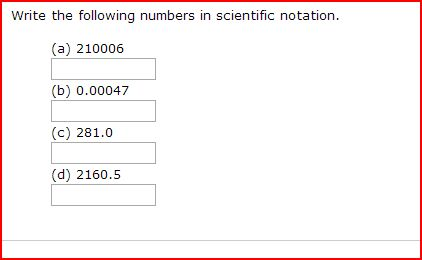 Solved Write the following numbers in scientific notation. | Chegg.com