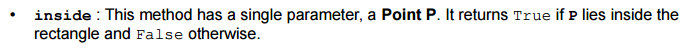 Solved class Point (): de f -init-(self, self.x = init x | Chegg.com