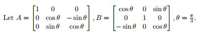 Solved Find the standard matrix for TB ? TA and TA ? TB. | Chegg.com