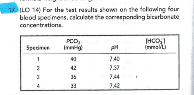 For the test results shown on the following four | Chegg.com
