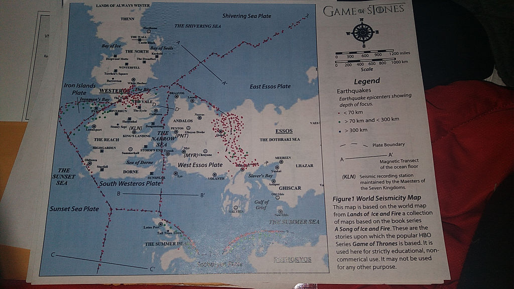 Solved (Based on West Essos Plate and East Essos Plate) | Chegg.com