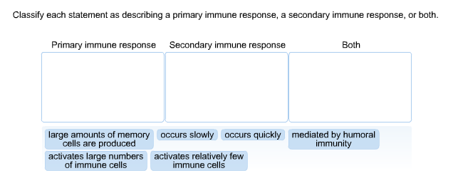 Solved Classify each statement as describing a primary | Chegg.com