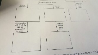extraction flow chart | Chegg.com