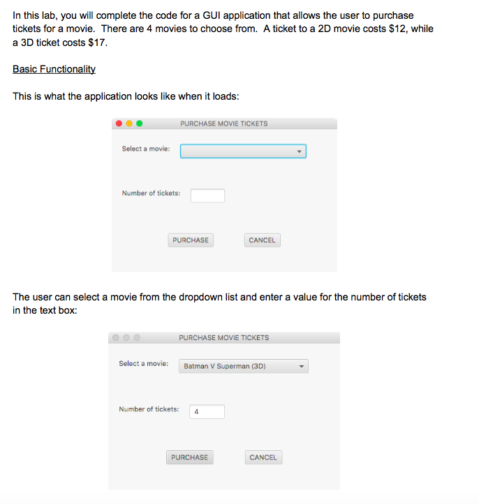 Fill in the missing code below using the requirements | Chegg.com