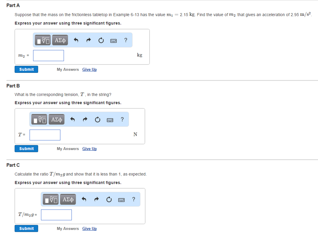 Solved Example 6-13 depicts the following scenario. A block | Chegg.com