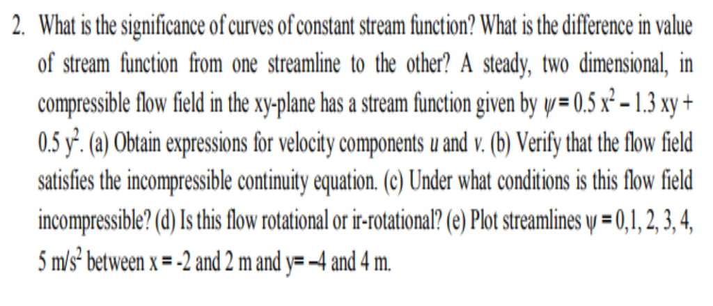 Solved 2. What is the significance of curves of constant | Chegg.com