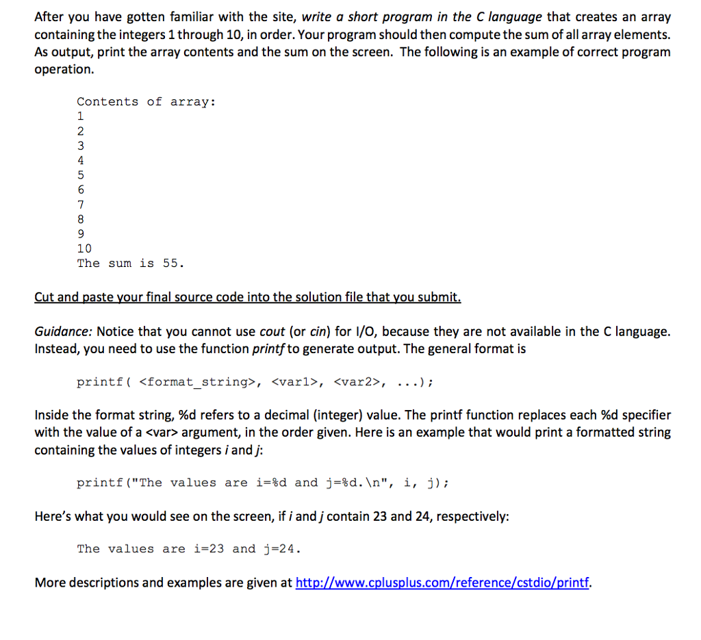 Solved After You Have Gotten Familiar With The Site Write A