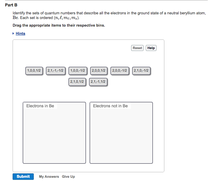 Solved Quantum Numbers Part A Identify which sets of quantum | Chegg.com Solved Quantum Numbers Part A Identify which sets of quantum | Chegg.com