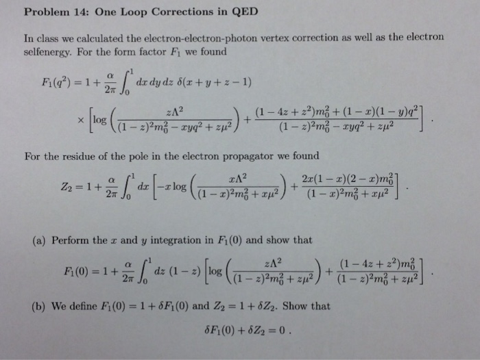 In class we calculated the electron-electron-photon | Chegg.com
