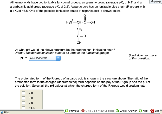 Aspartic Acid R Group