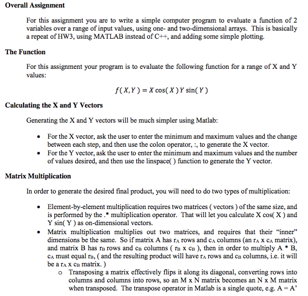MATLAB PROGRAMMING | Chegg.com