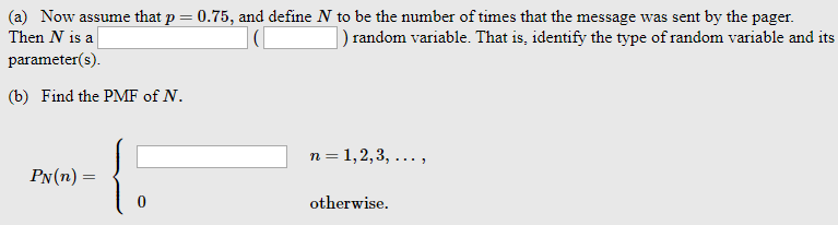 Solved When a two-way paging system transmits a message, the | Chegg.com