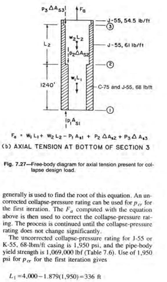 7.19 Complete the design of the production casing | Chegg.com