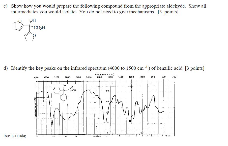 Solved Show how you would prepare the following compound | Chegg.com