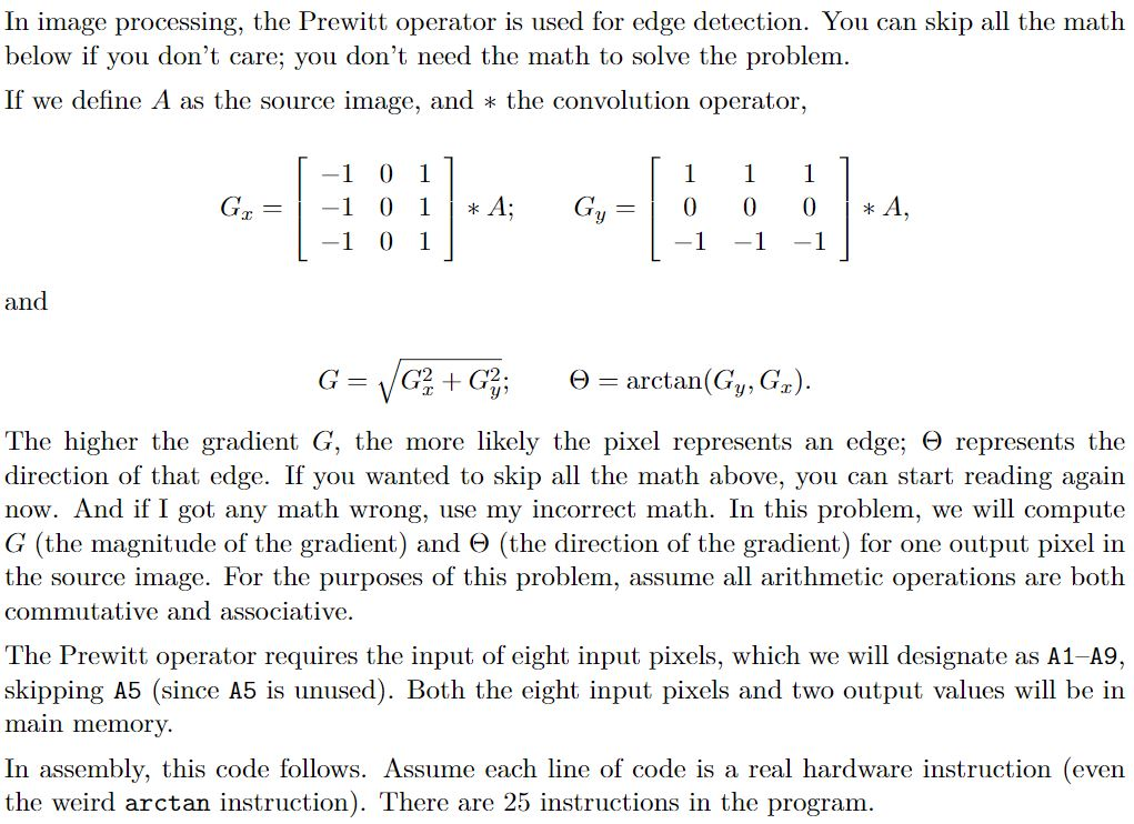 In Image Processing The Prewitt Operator Is Used For