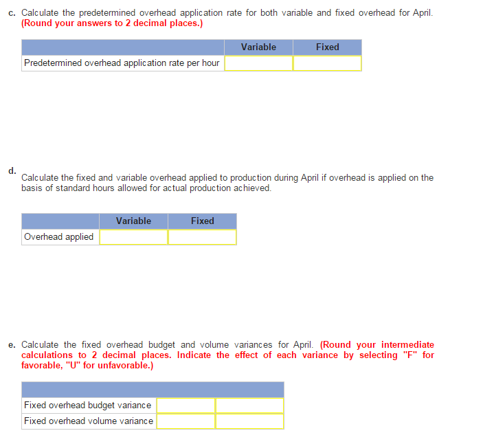 Solved Problem 15-24 Variable and fixed overhead | Chegg.com