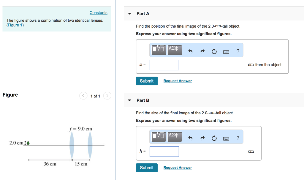 Solved Part A The figure shows a combination of two | Chegg.com