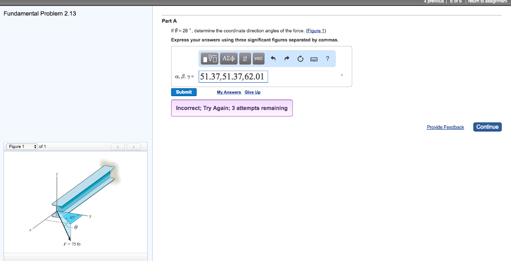 Solved Fundamental Problem 2.13 If theta = 28 degree | Chegg.com