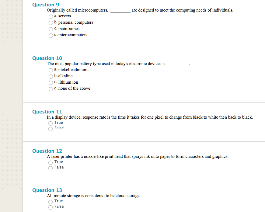 Solved Originally called microcomputers, _____ are designed | Chegg.com