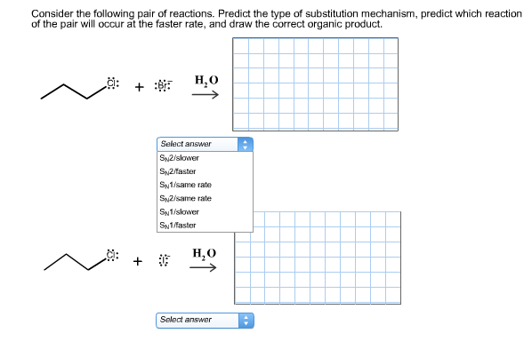 Solved Consider the following pair of reactions. Predict the | Chegg.com