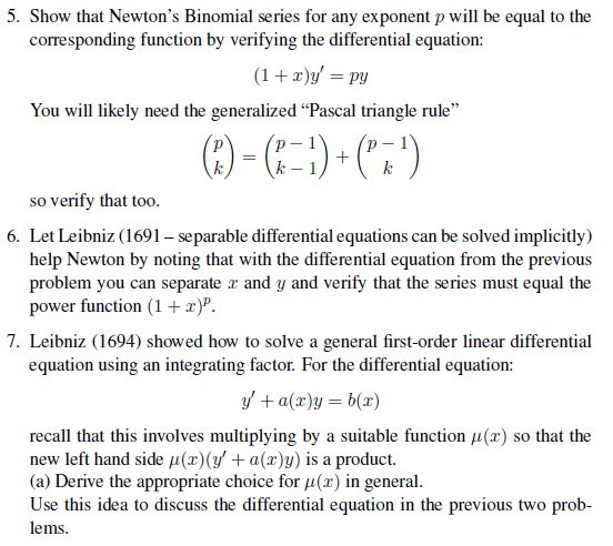 Solved 9.5.2 Compute the first few entries in the third row | Chegg.com