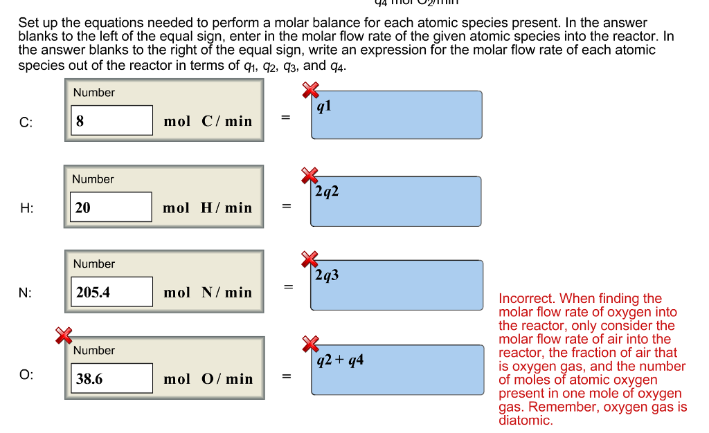 Solved A feed stream containing 2.00 mol/min of butane | Chegg.com