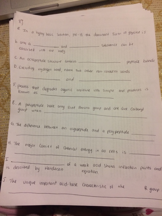 Solved In a highly basic solution, PH - 13, the dominant | Chegg.com