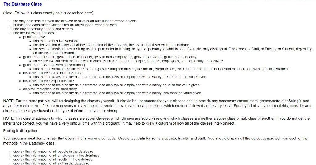 Solved General Description For this program you are tasked | Chegg.com