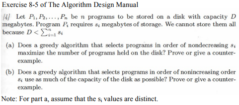 Solved Exercise 8-5 of The Algorithm Design Manual 4 Let P, | Chegg.com