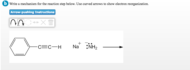 Solved O Write a mechanism for the reaction step below. Use | Chegg.com