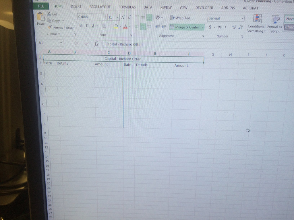 Solved Richard Otten is a plumber and has contacted you for | Chegg.com
