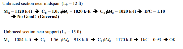 Solved A Gr. 50 steel W30x99 section is subjected to the | Chegg.com