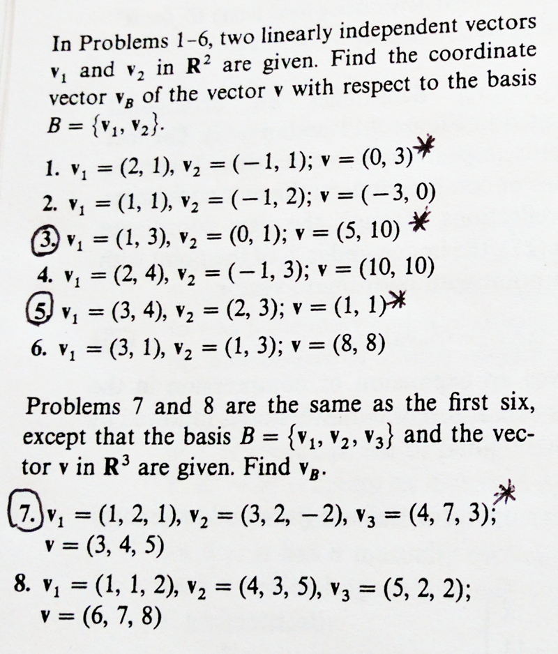 Solved In Problems 1-6, two linearly independent vectors vi | Chegg.com