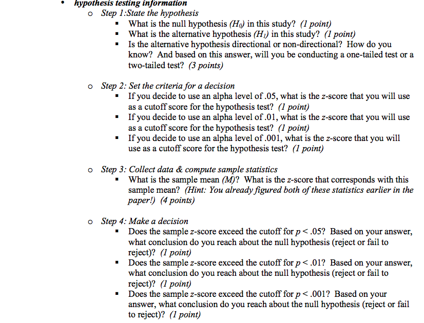 Solved: PSY 230: Psychological Statistics And Measurement ... | Chegg.com