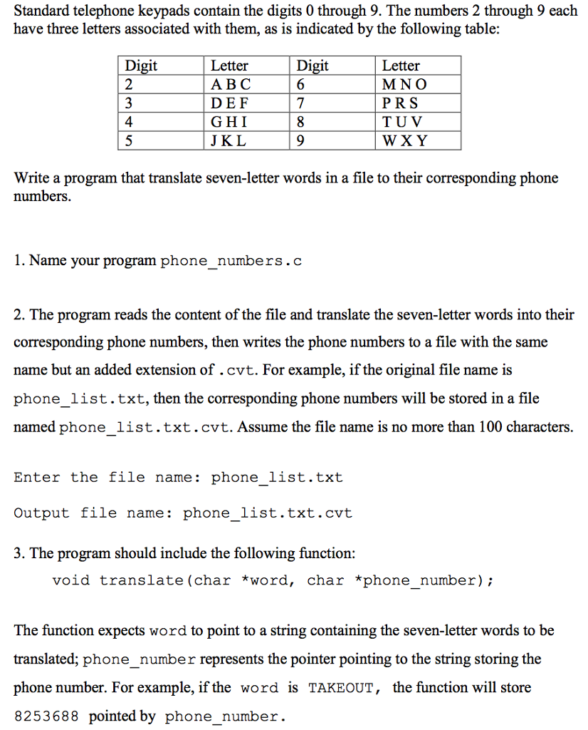 Solved Standard telephone keypads contain the digits 0 | Chegg.com