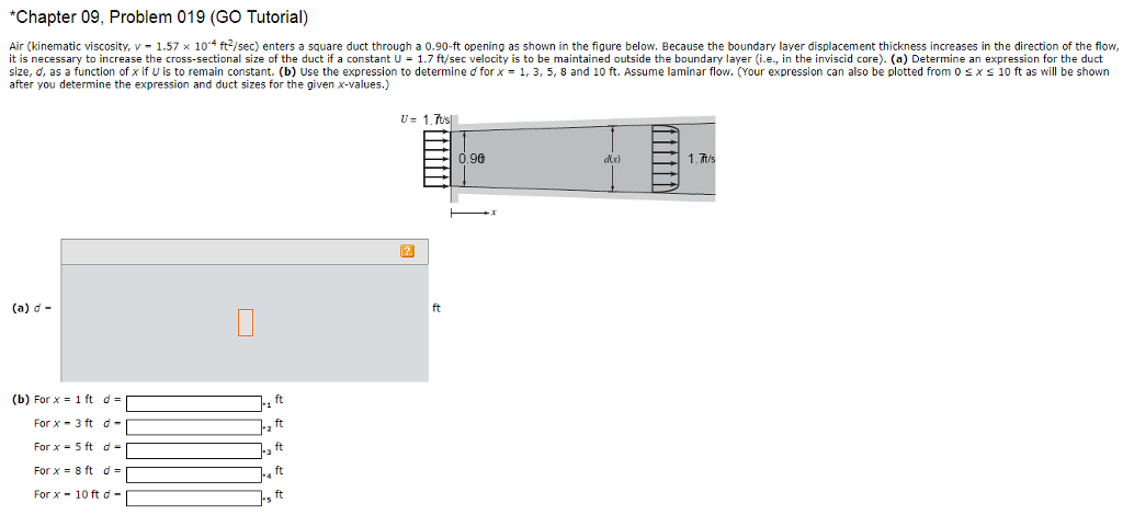 Solved Chapter 09, Problem 019 (GO Tutorial) Air (kinematic | Chegg.com