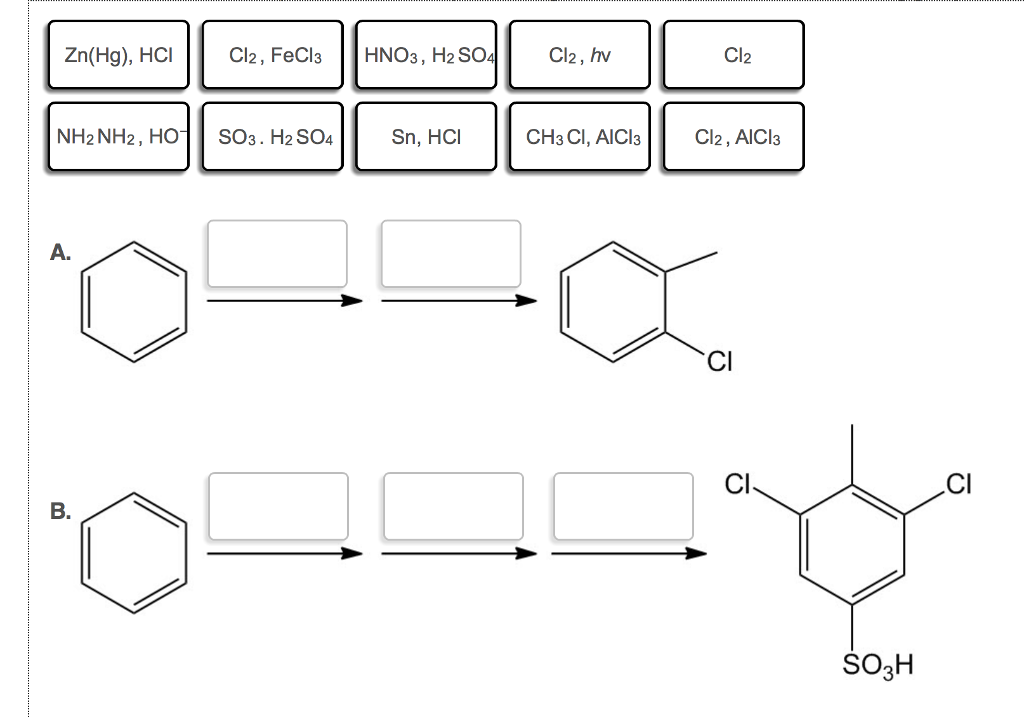 Solved Select the best order of reagents to complete each of | Chegg.com Solved Select the best order of reagents to complete each of | Chegg.com