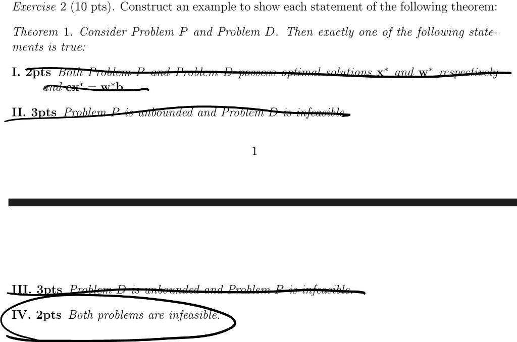 Solved Construct an example to show each statement of the | Chegg.com