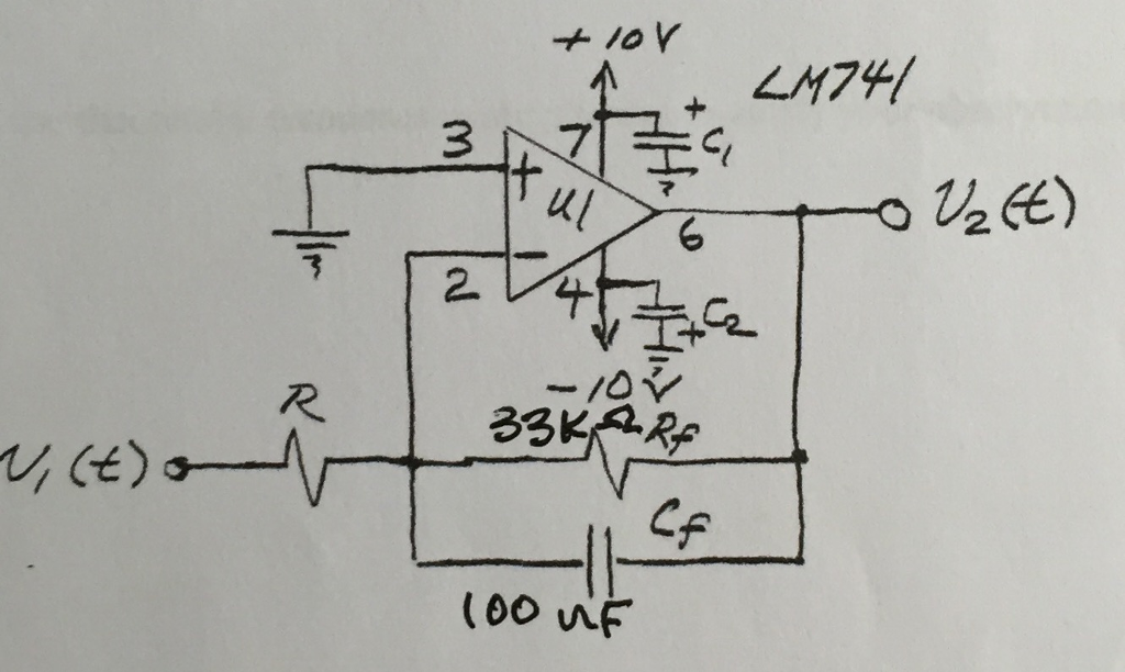 Solved Use phasor domain analysis to determine the op-amps | Chegg.com