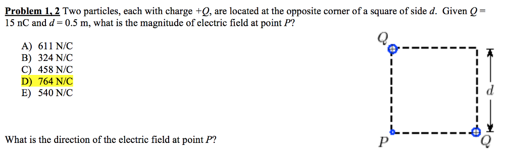 Solved Problem 1.2 Two particles, each with charge +Q, are | Chegg.com